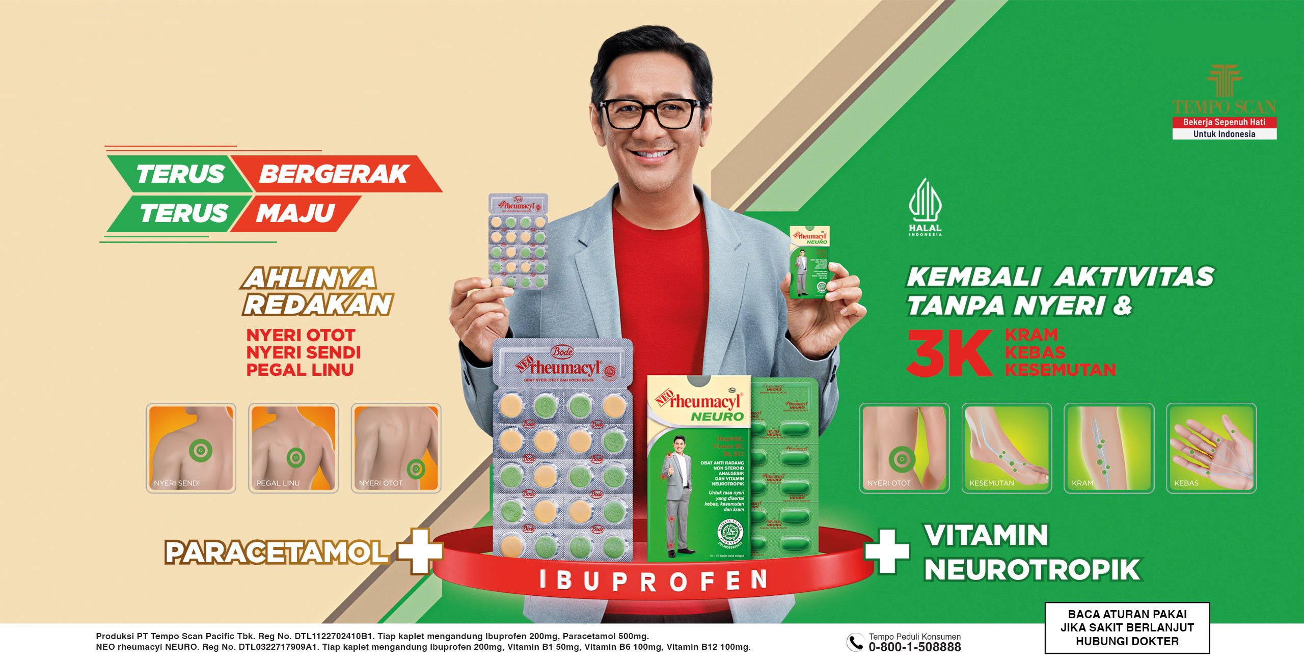 Solusi Obat Pereda Nyeri Otot dan Sendi | NEO rheumacyl